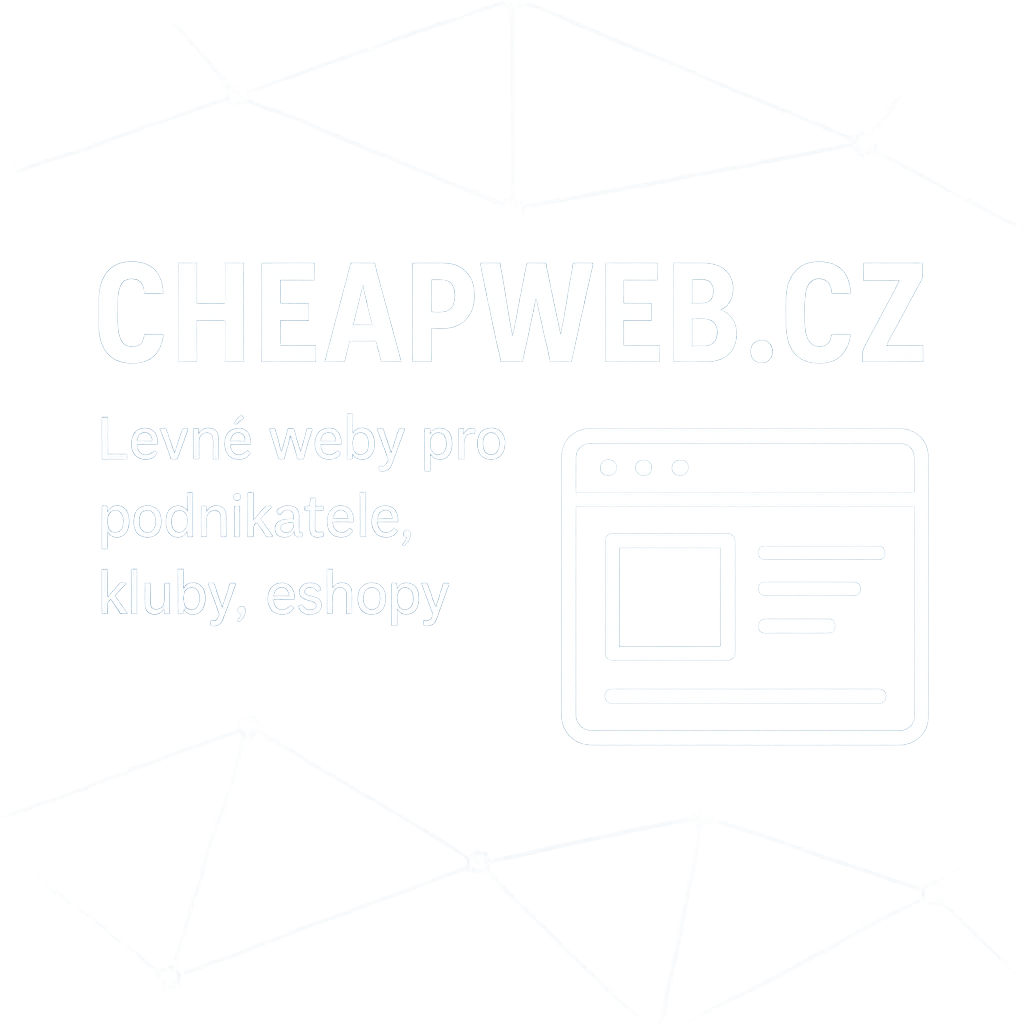 Levné webové stránky na míru – CheapWeb.cz